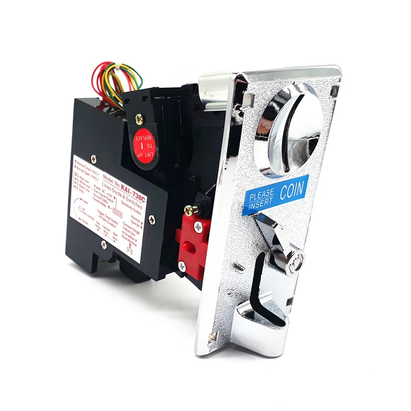 Kai-738c Zinc Alloy Cpu Coin Acceptor Coin Selector For Arcade Pinball ...