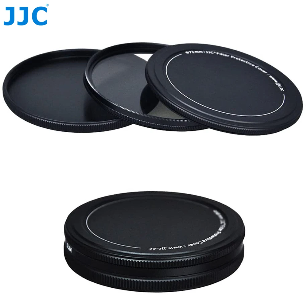 Metal UV CPL ND Lens Filter Case Storage Box 37mm 40.5mm 43mm 46mm 49mm ...