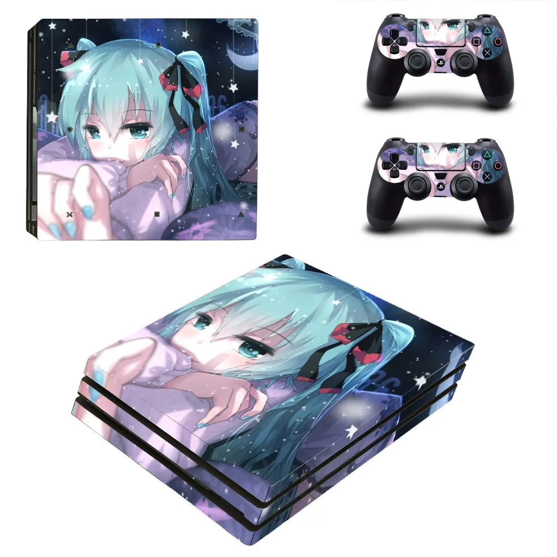 Anime-Cute-Girl-PS4-Pro-Skin-Sticker-Decal-For-Sony-PS4-PlayStation-4 ...