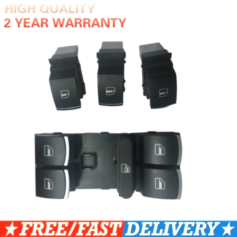 free Shipping High Quality Power Window Switch Button For VW Golf MK5 6 ...