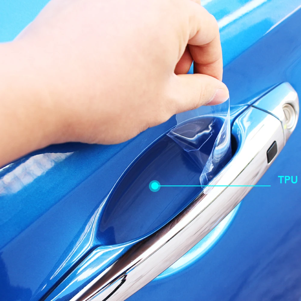 5x-Car-Stickers-Transparent-Door-Handle-Protection-Sticker-for-KIA-RIO ...