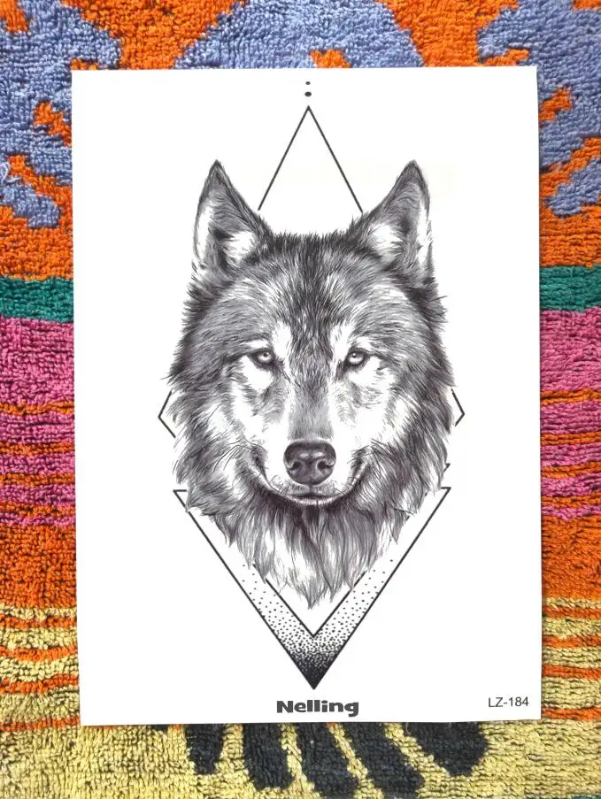 Hipster Wolf Triangle