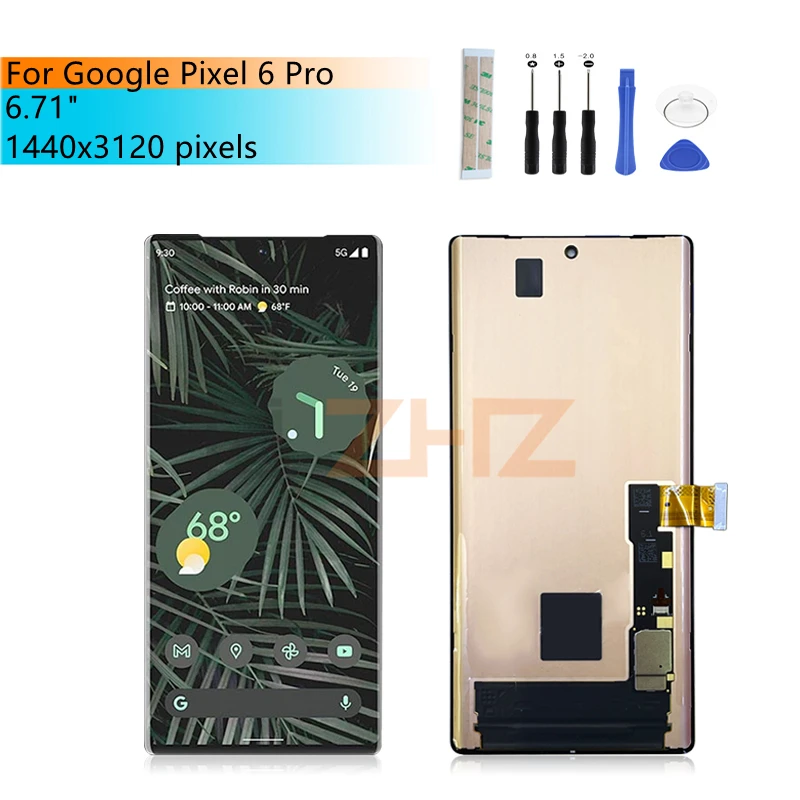 Amoled For Google Pixel 6 Pro LCD Display Touch Screen Digitizer ...
