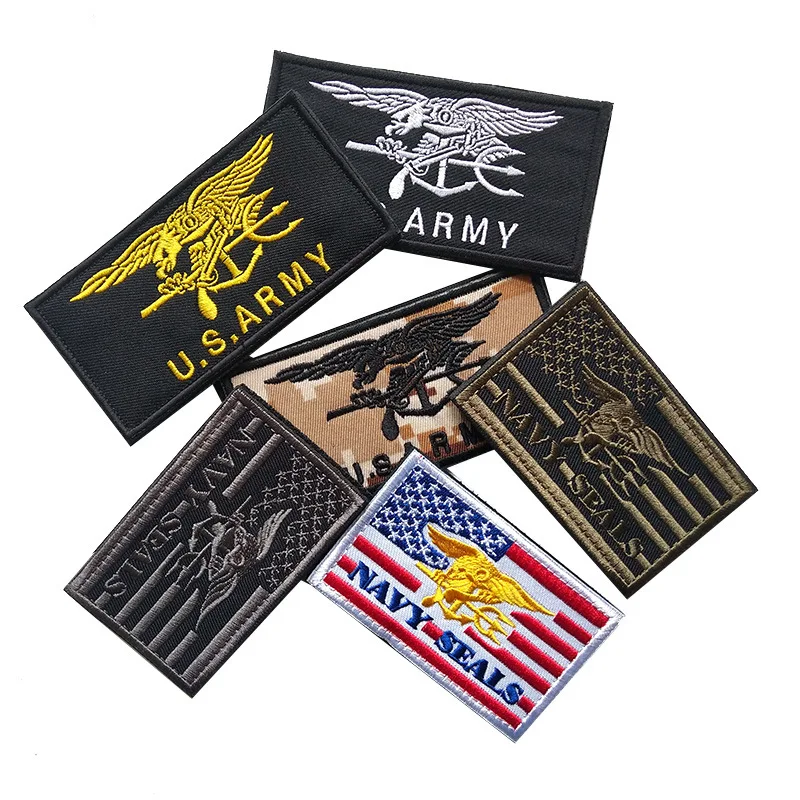 US Navy Seal Team IR Infrared Reflective Military Patches Hook & Loop Tactical Navy Seal Team ...