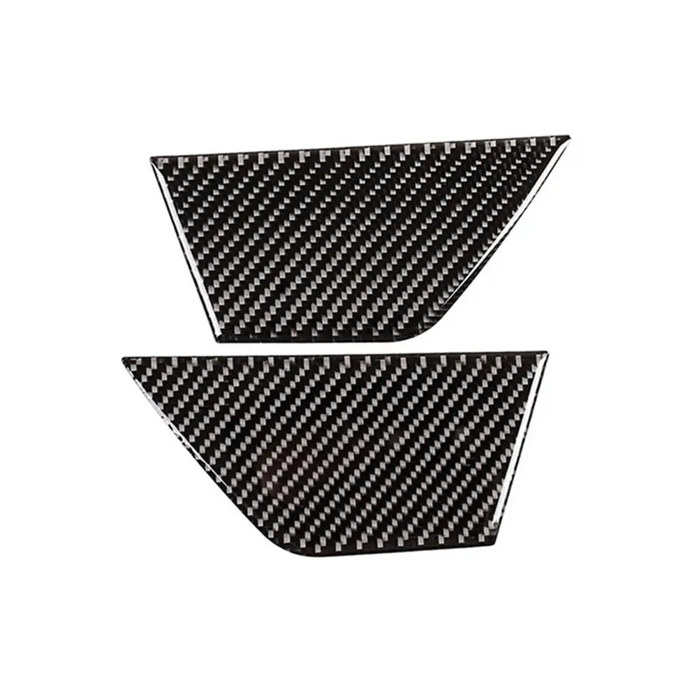 2Pcs Wear resistant 3K Carbon Fiber Car Door Panel Sticker for Benz C ...