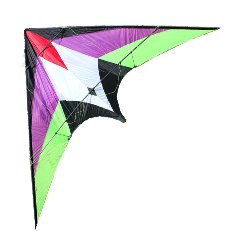 New 2.4m Power Professional Dual Line Stunt Kite With Handle And Line ...