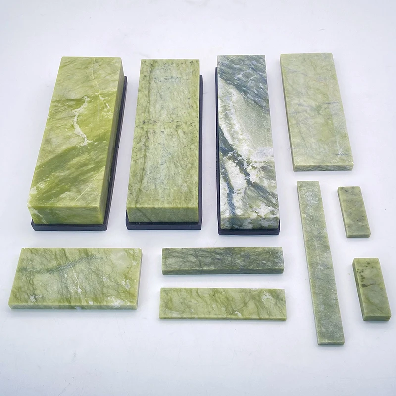 10000 Grit Natural Green Agate sharpening stone Whetstone Fine Grinding ...