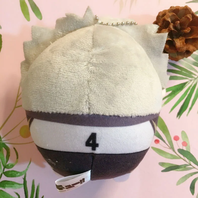 Haikyuu!! Kotaro Bokuto Round Plush doll Mascot Toy Key Chain 10cm ...