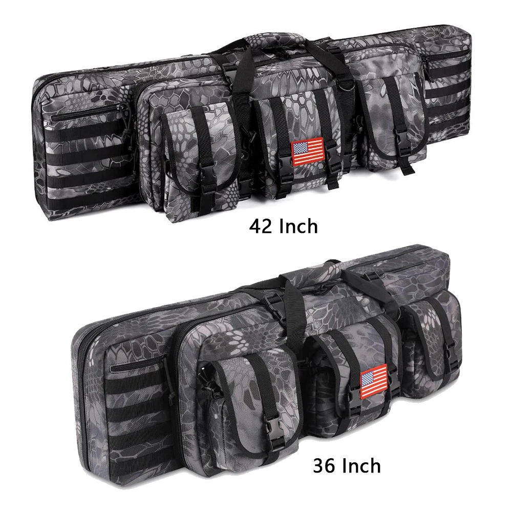 Heavy-duty-36-42-Tactical-Molle-Double-Long-Rifle-Bag-Gun-Case-Lockable ...