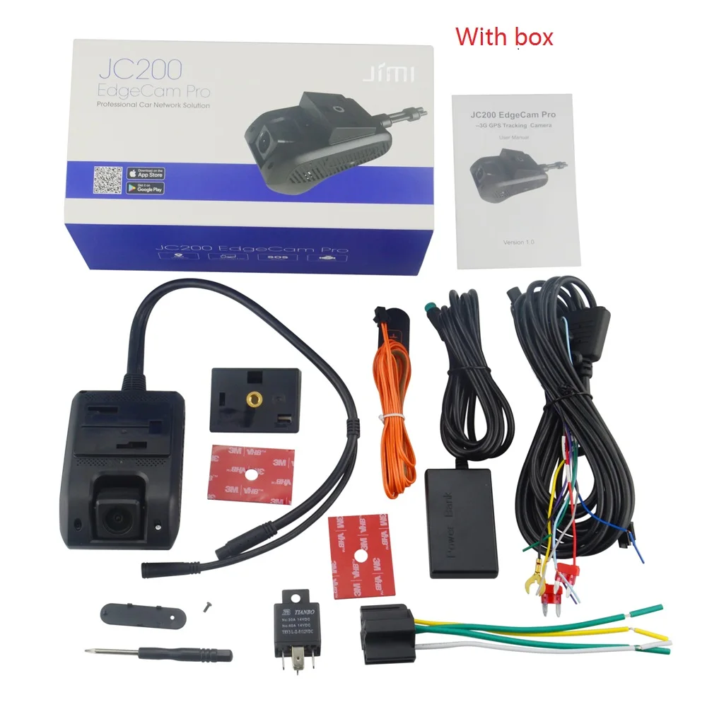 JC200 3g WCDMA умный GPS для автомобиля трекер потоковое видео в ...