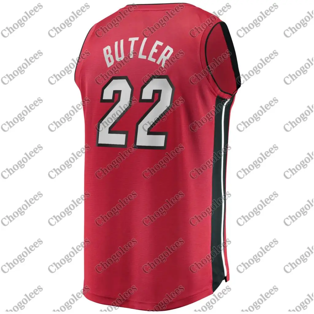 Men Basketball Jersey Jimmy Butler Miami Branded Fast Break Player ...
