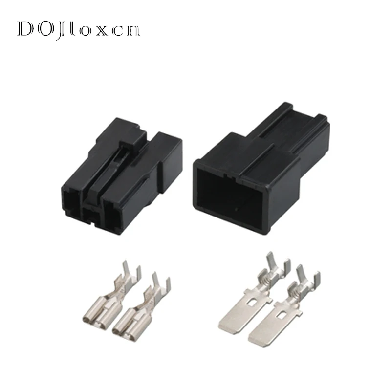 1-50-Sets-2-Pin-Female-Male-Auto-Toyota-Map-Sensor-Connector-Battery ...