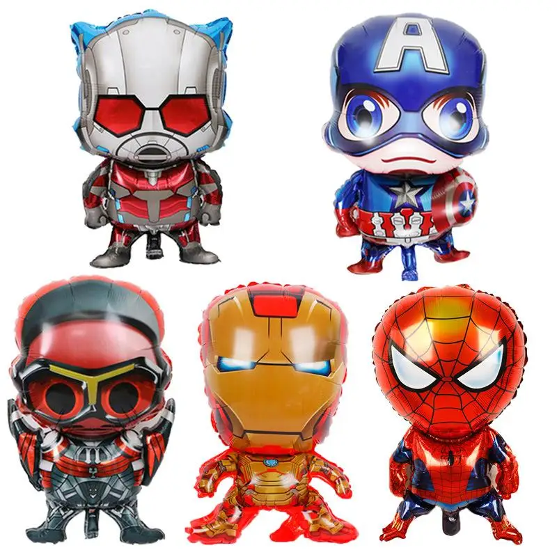 1pcs Disney Hero Foil Balloon Superhero Helium Balloon Spiderman ...