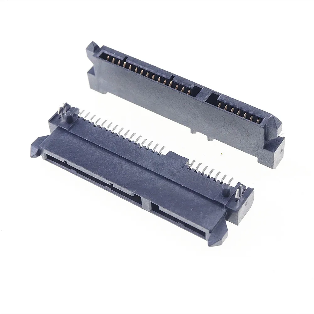 5pcs Sata 7+15 Pin 22 Pin Receptacle SMT Female Socket Connector ...