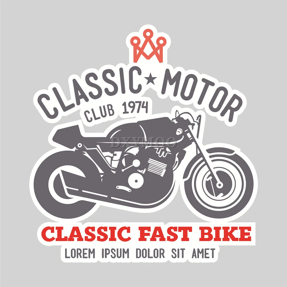 Motor Bike Logo Stickers