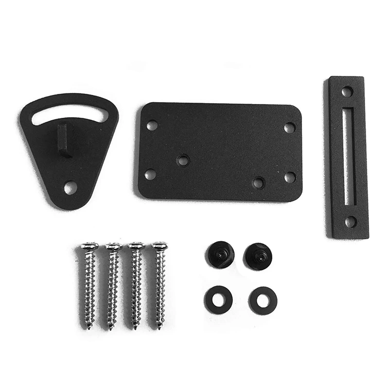 Sliding Barn Door Lock Gate Lock Pocket Wood Door Latches Black - buy ...