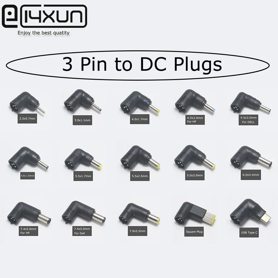 3-Pin-DC-Tip-for-Universal-Laptop-Adapter-Car-Charger-3Pin-Dc-Plug ...