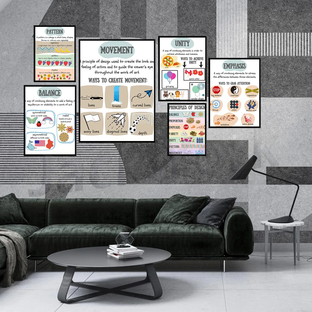 Elementary Art Classroom Posters