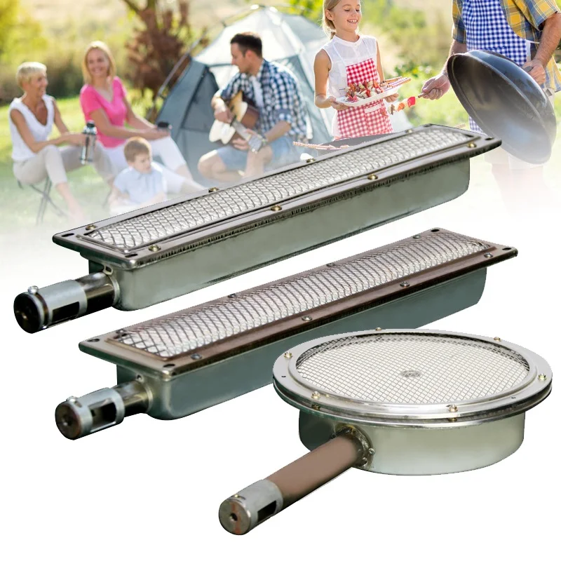 Metal Ceramic BBQ Barbecues Infrared Burner Barbecue Gas Grill Ceramic ...