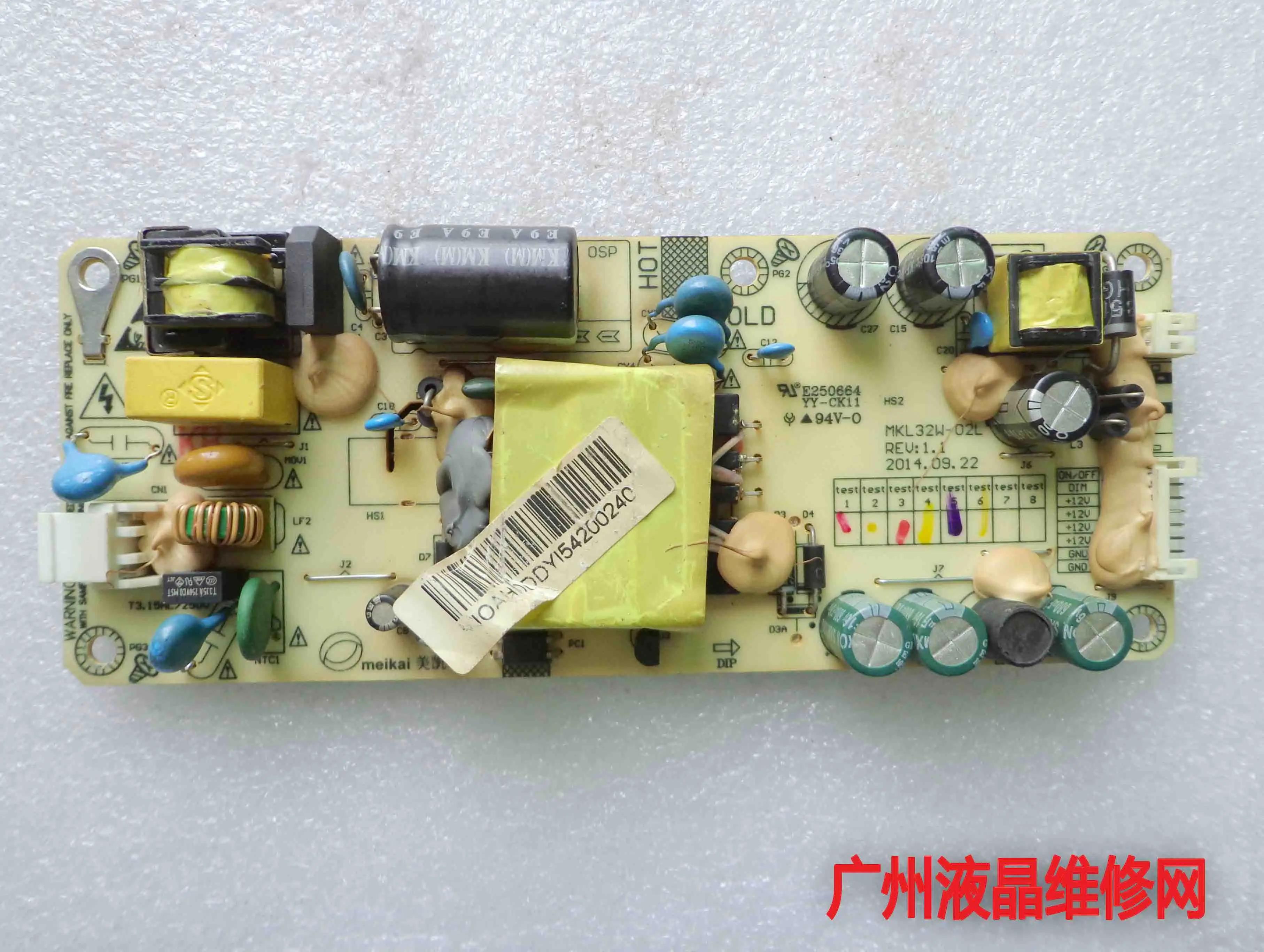 Placa-do-poder-da-segunda-m-o-ML326-LZ2832B-I3285VW5-MKL32W-02L-E250664 ...