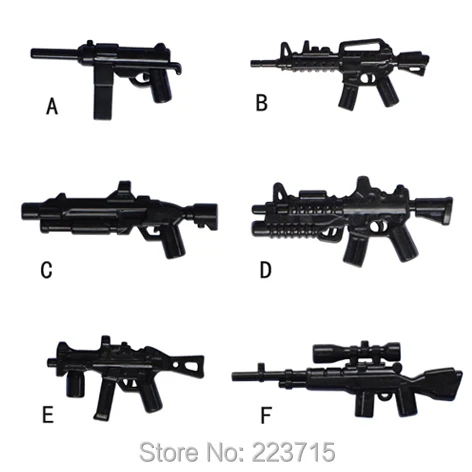 Brick-Arms-weapons-20pcs-DIY-enlighten-block-bricks-Compatible-With ...