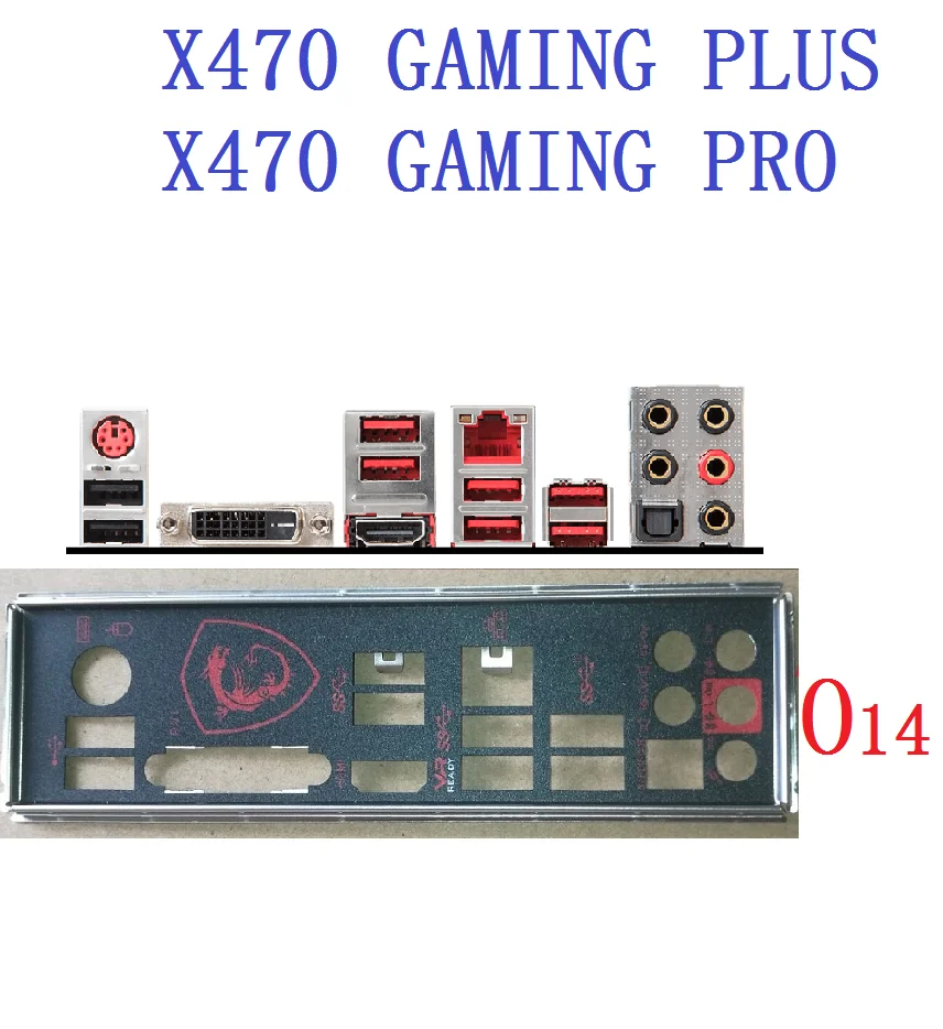 Original-OEM-For-MSI-X470-GAMING-PRO-X470-GAMING-PLUS-I-O-Shield-Back ...