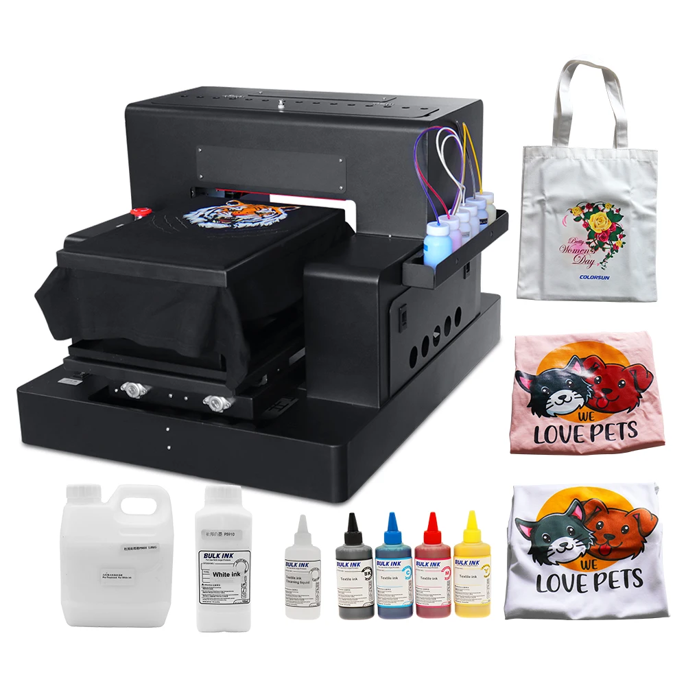 Automatic-A3-Flatbed-Printer-A3-DTG-Printer-T-shirt-Printing-Machine ...