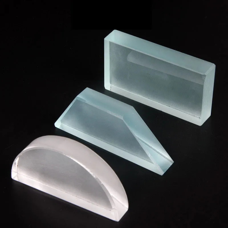 semicircle-half-round-Rectangle-Trapezoid-Glass-Block-Prism-for ...