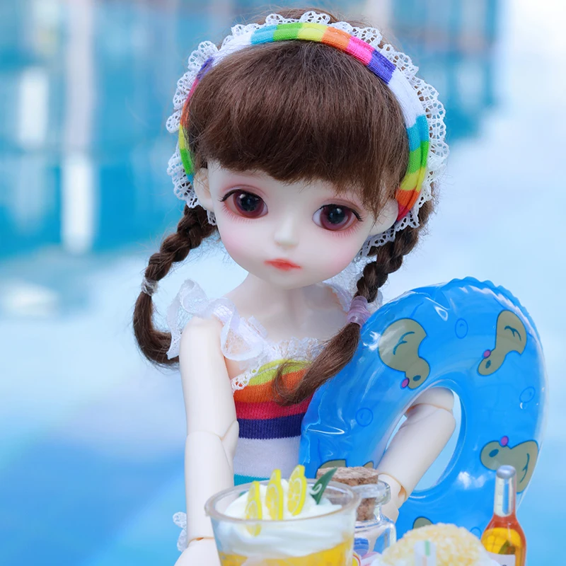 1/6 BJD Doll LCC Miyo Girls beautiful dress Fullset Resin Kit doll for ...