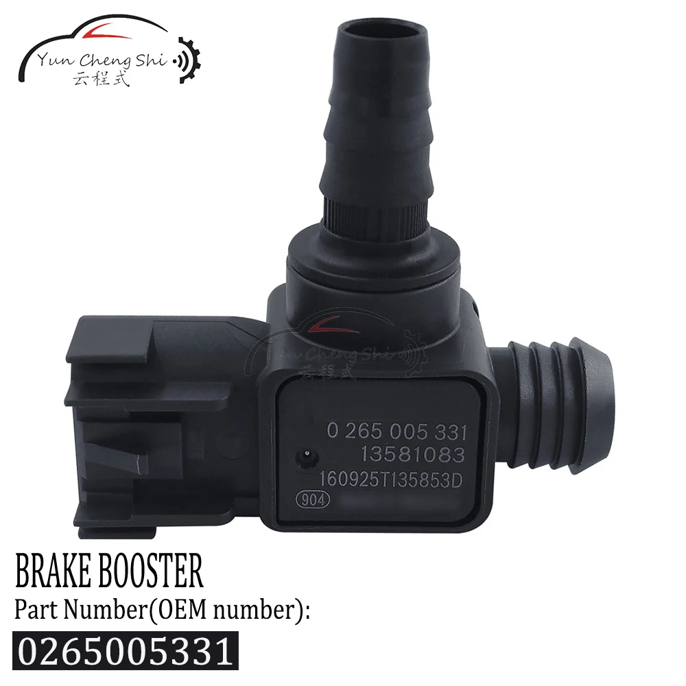 For NEW BRAKE BOOSTER PRESSURE VACUUM SENSOR 0265005331 GM 13581083 ...