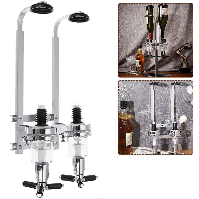 1/2 Bottle Drink Liquor Dispenser Stand Drinks Spirits Party Bar ...