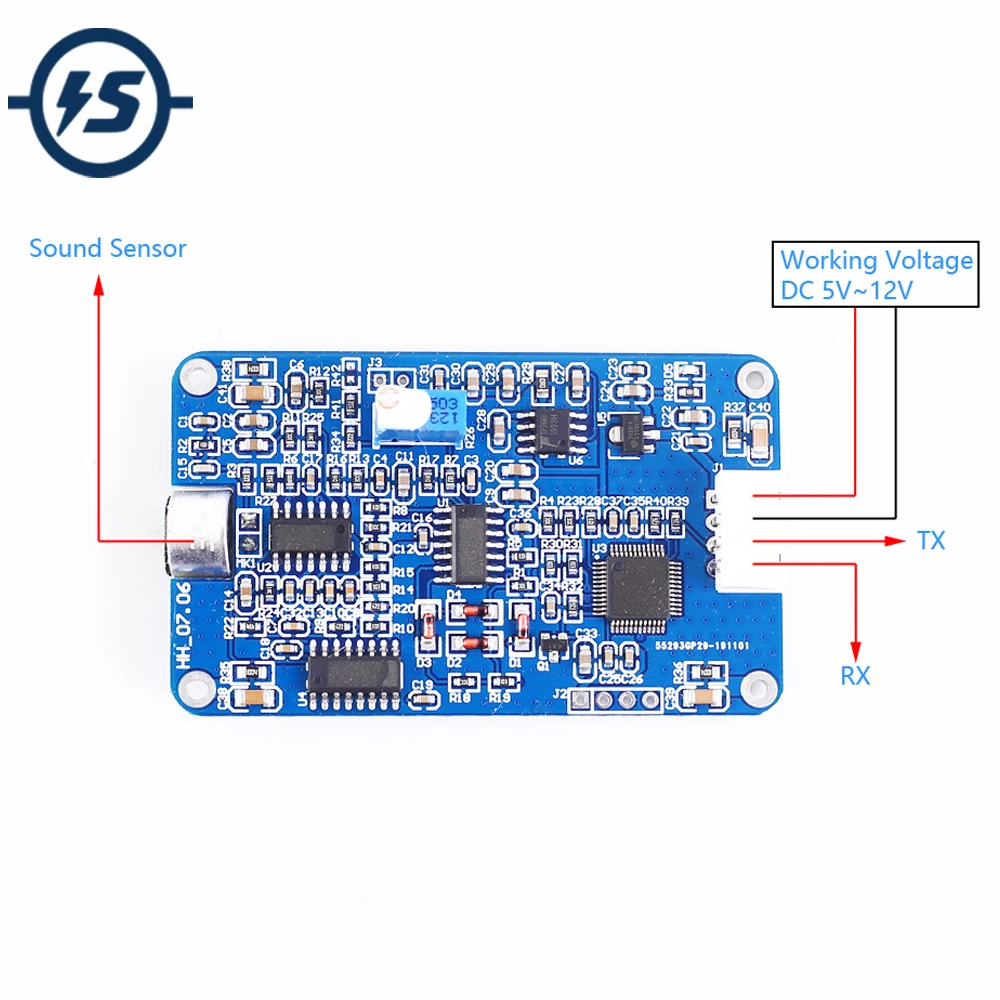 Sensor-de-som-para-arduino-m-dulo-30db-130db-monitor-de-volume-detector ...