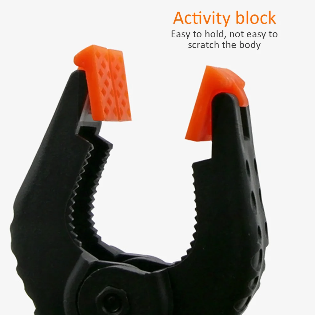 Pince de serrage,Pince de fixation à vis manuelle en plastique dur en forme de A, pince de ...