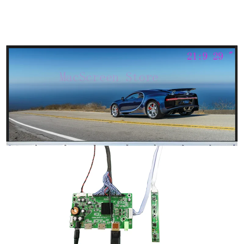 29 inch LM290WW1 LM290WW2 LED display screen Borderless with DP HDMI ...