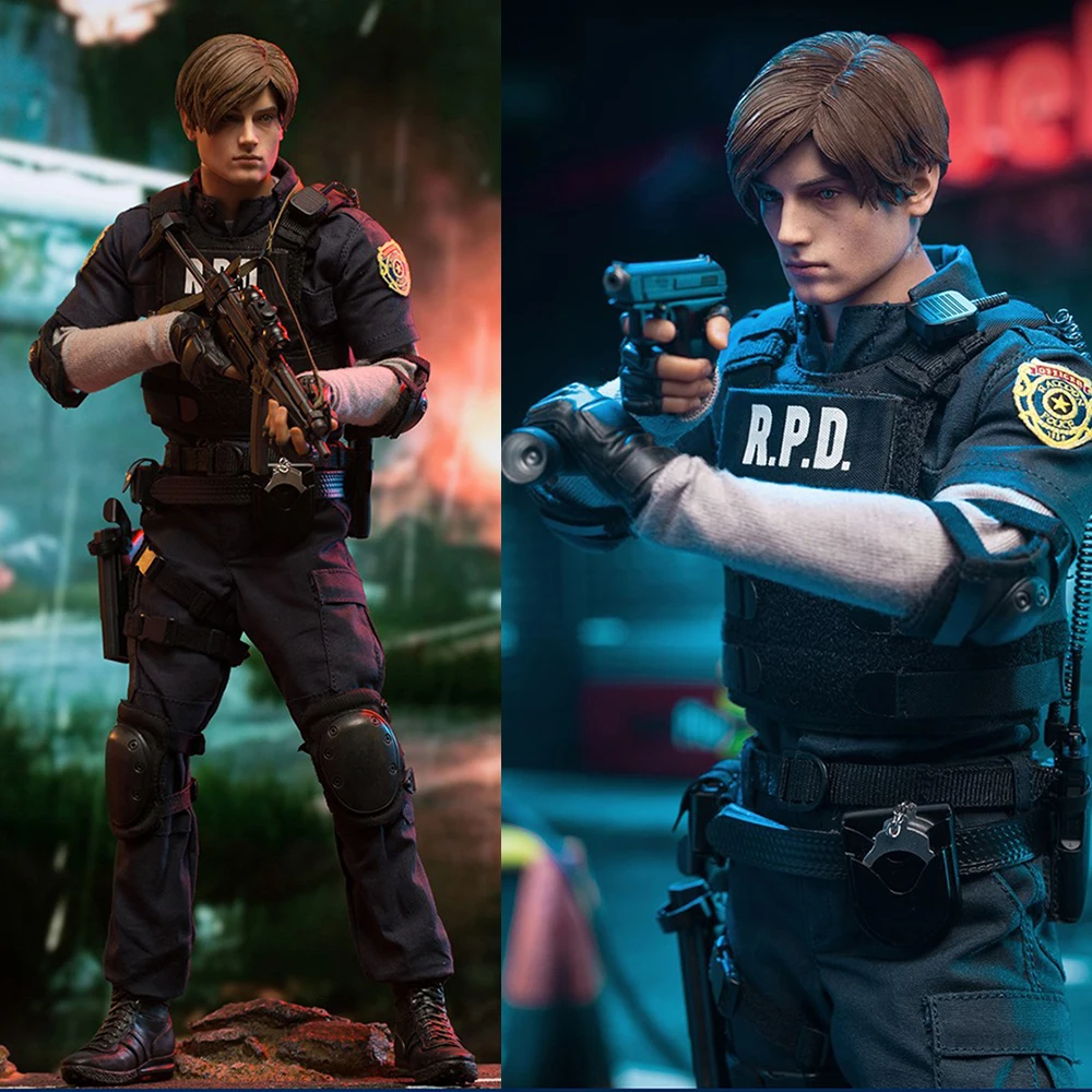 DMS030-1-6-Scale-Police-LEON-S-KENNEDY-Male-Action-Figure-Model-12-inch ...