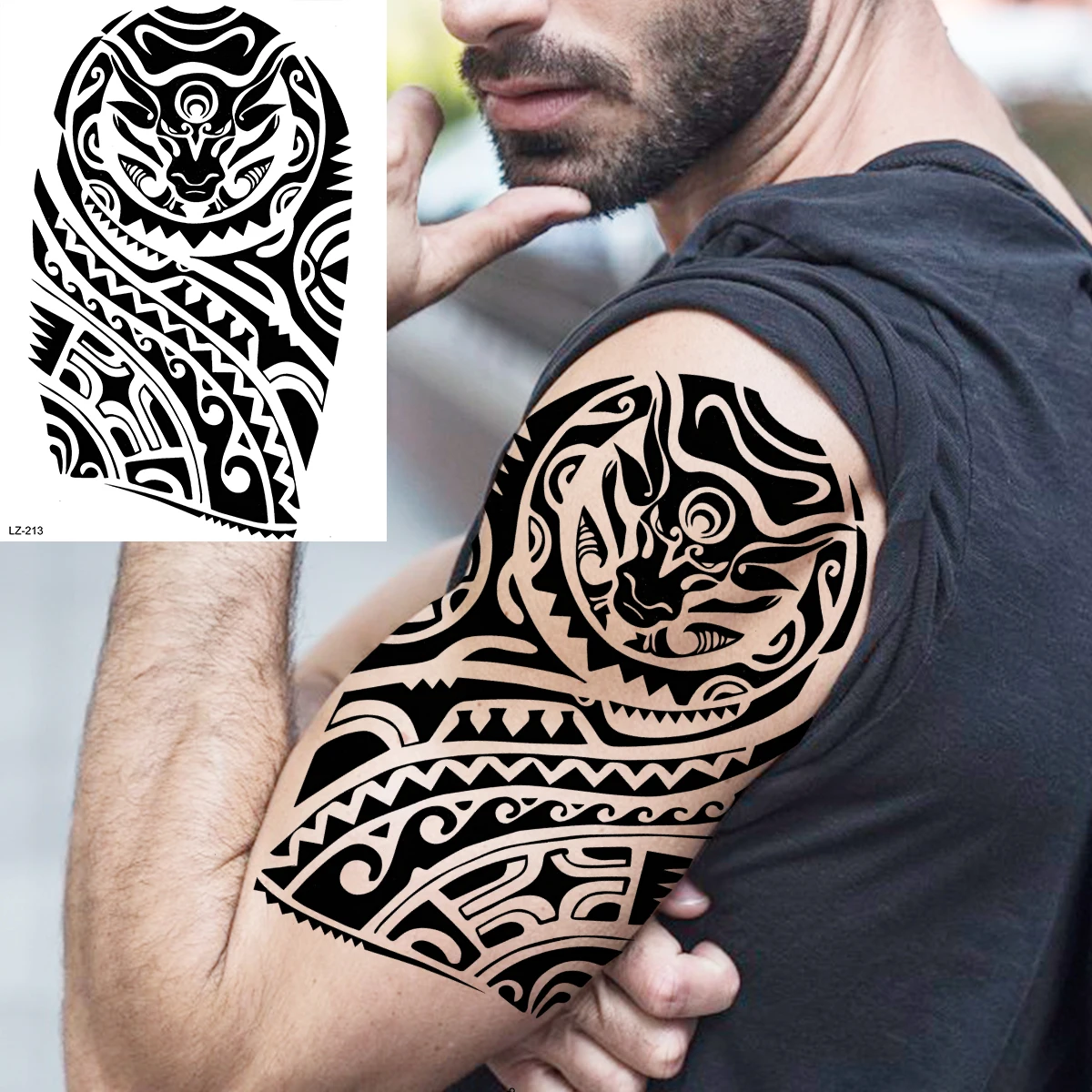 Spartan Tribal Tattoo Designs