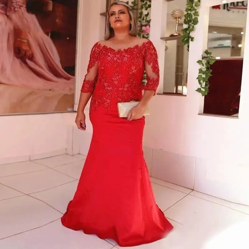 Red Mother Of The Bride Dresses