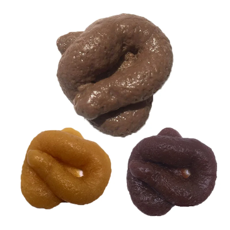 Merda presente engraçado brinquedos falso cocô pedaço de merda ...