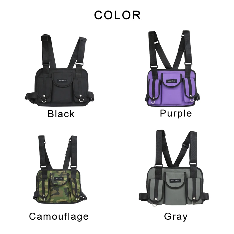 Sac Banane En Nylon Pour Femmes, Sacoche De Poitrine,