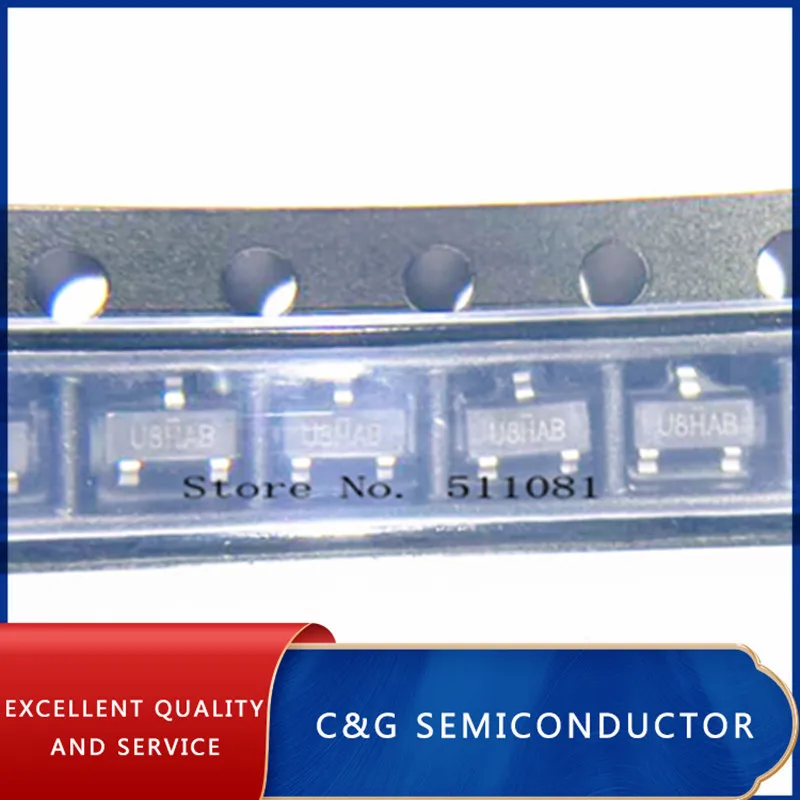 100pcs Irlml6344trpbf Irlml6344 Sot-23 Mosfet N-ch 30v 5a Ic ...