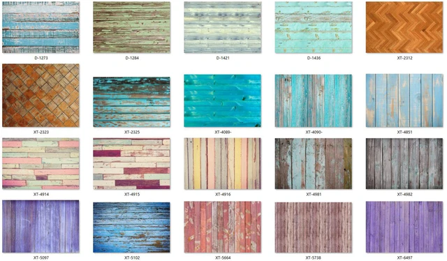 Turquoise Distressed Wood Background
