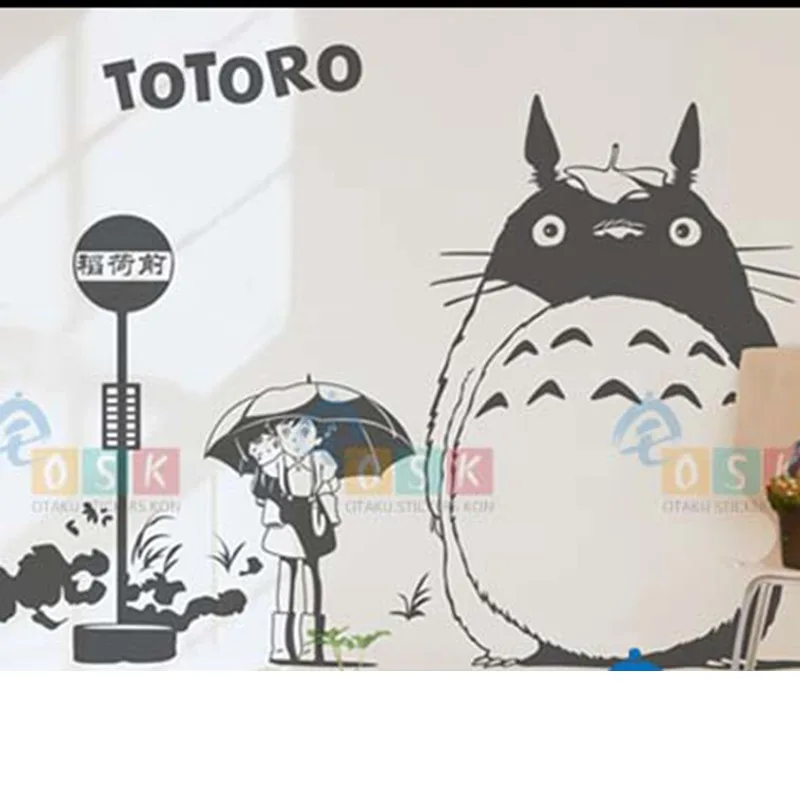 Totoro Wall Decal Vinyl Wall Stickers Decal Decor Home Decoración ...
