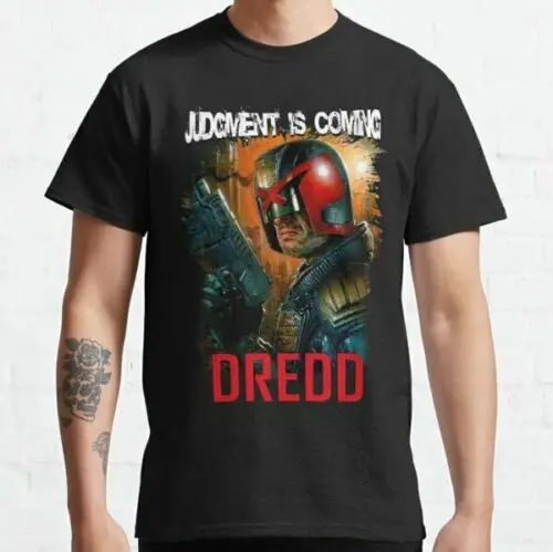 Judge-Dredd-Judgment-is-Coming-Classic-T-Shirt-Unisex-Movie-2021-Sci-fi ...