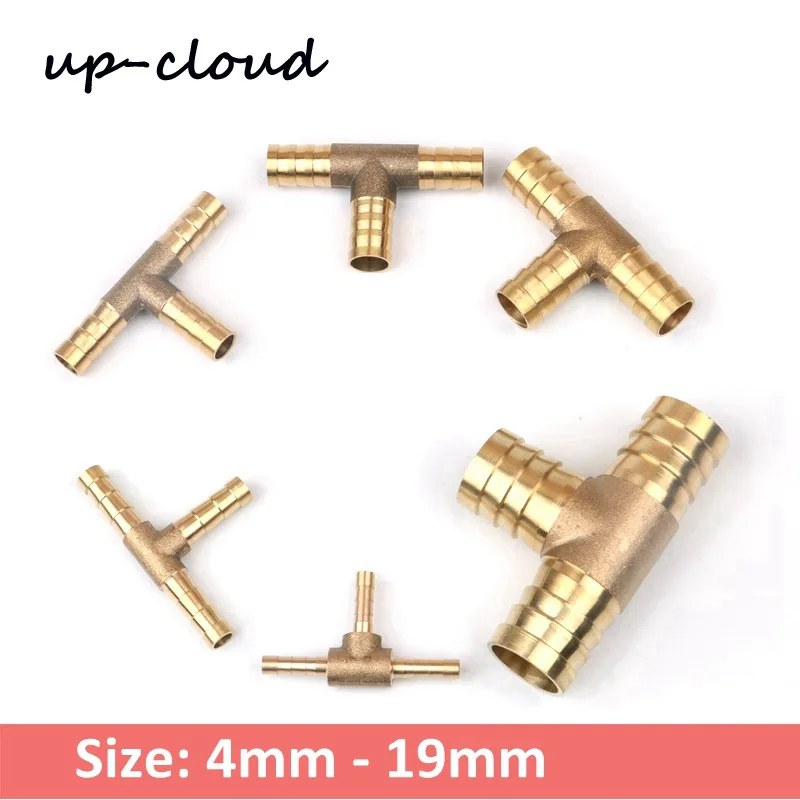 2pcs-Brass-4-19mm-Tee-3-Way-Connector-Copper-Connector-Aquarium-Air ...