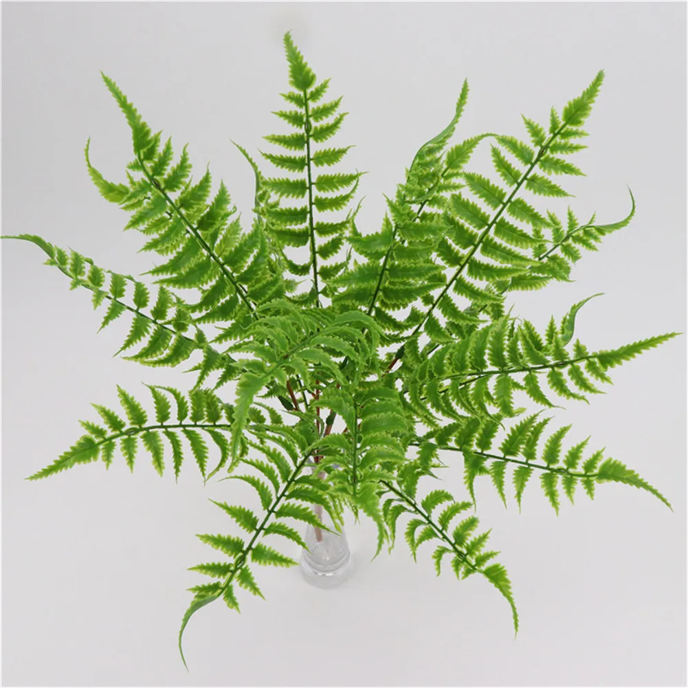 10 шт ветви искусственный Бостонский букет из папоротника пластик