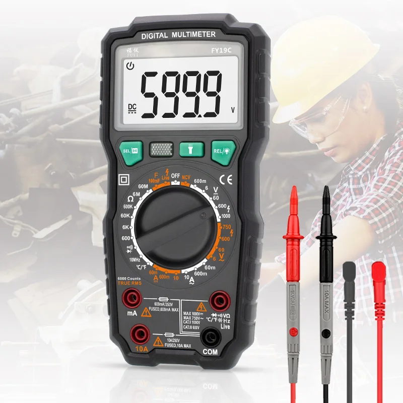 Multimeter Tester Multimetr Multimetro Digital Multimeter True RMS ...