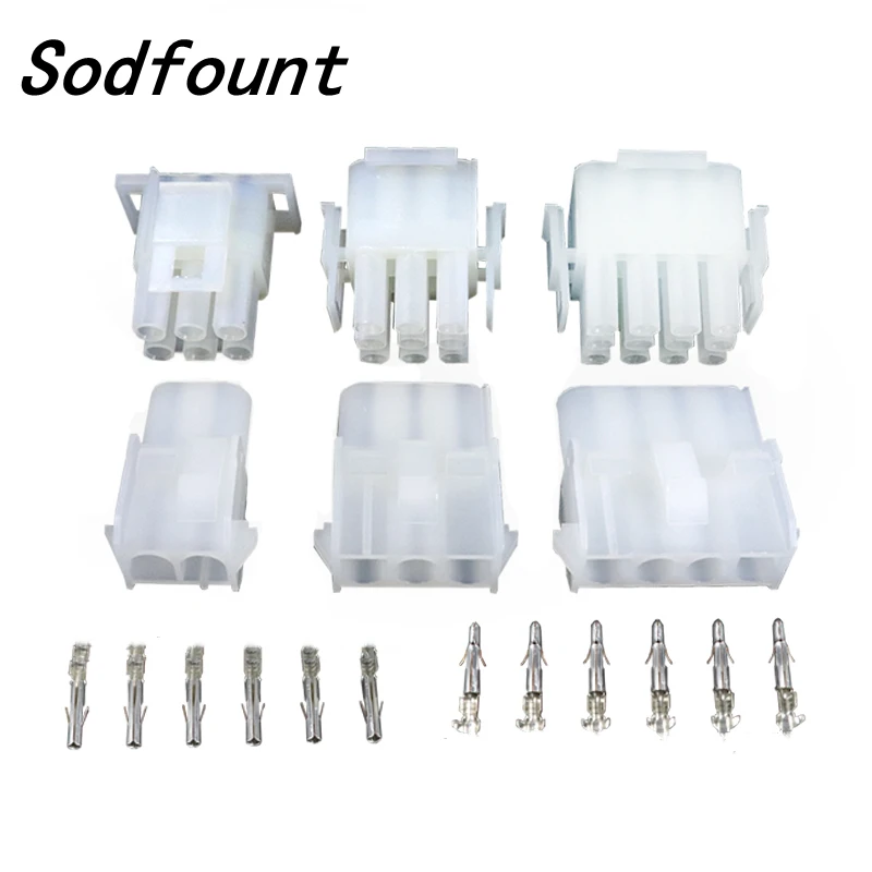 10 sets kit 2/3/4/5/6/9/12/15P way Electrical Wire Connector Plug 63080 ...