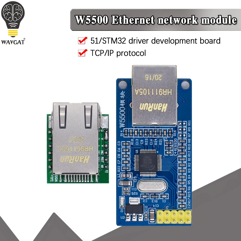 W5500 Ethernet Network Module Hardware Tcp / Ip 51 / Stm32 ...