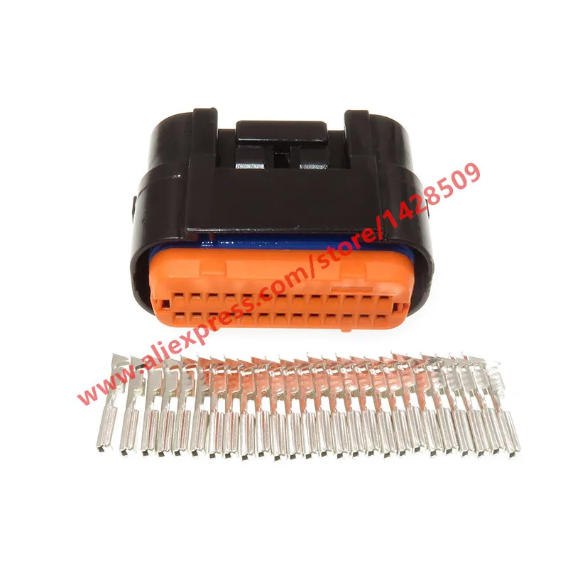 1 Set 26 Pin Forklift Car Waterproof Connector Computer ECU Wire Socket ...