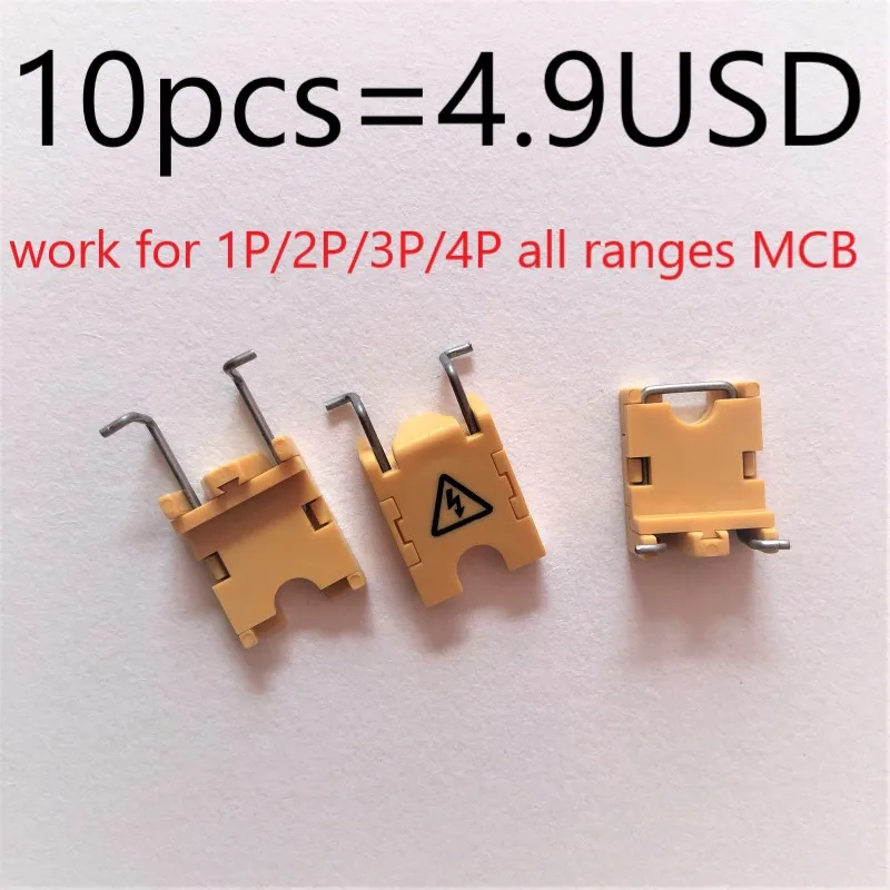 10pcs/lot multi pole MCB lockout master lockout 1P 2P 3P 4P breaker ...